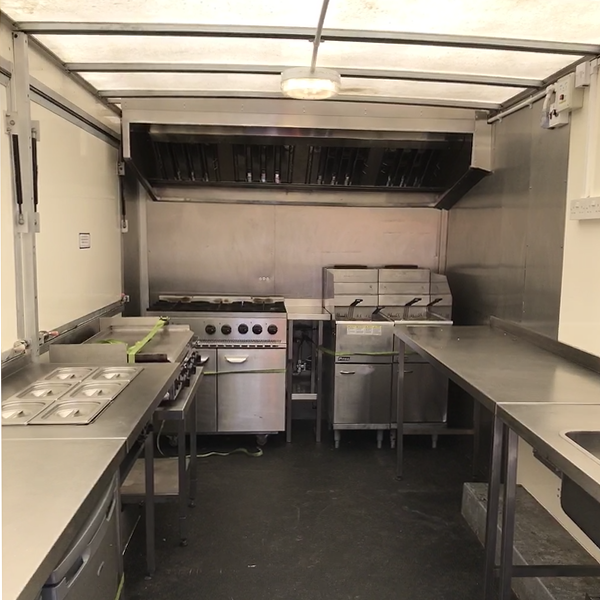 4.9m Trailer Kitchen – Temporary Kitchen Hire – Emergency Kitchens ...